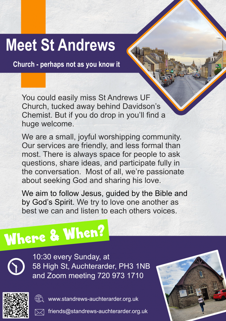 New Flyer 2024 – St Andrews UF Church
